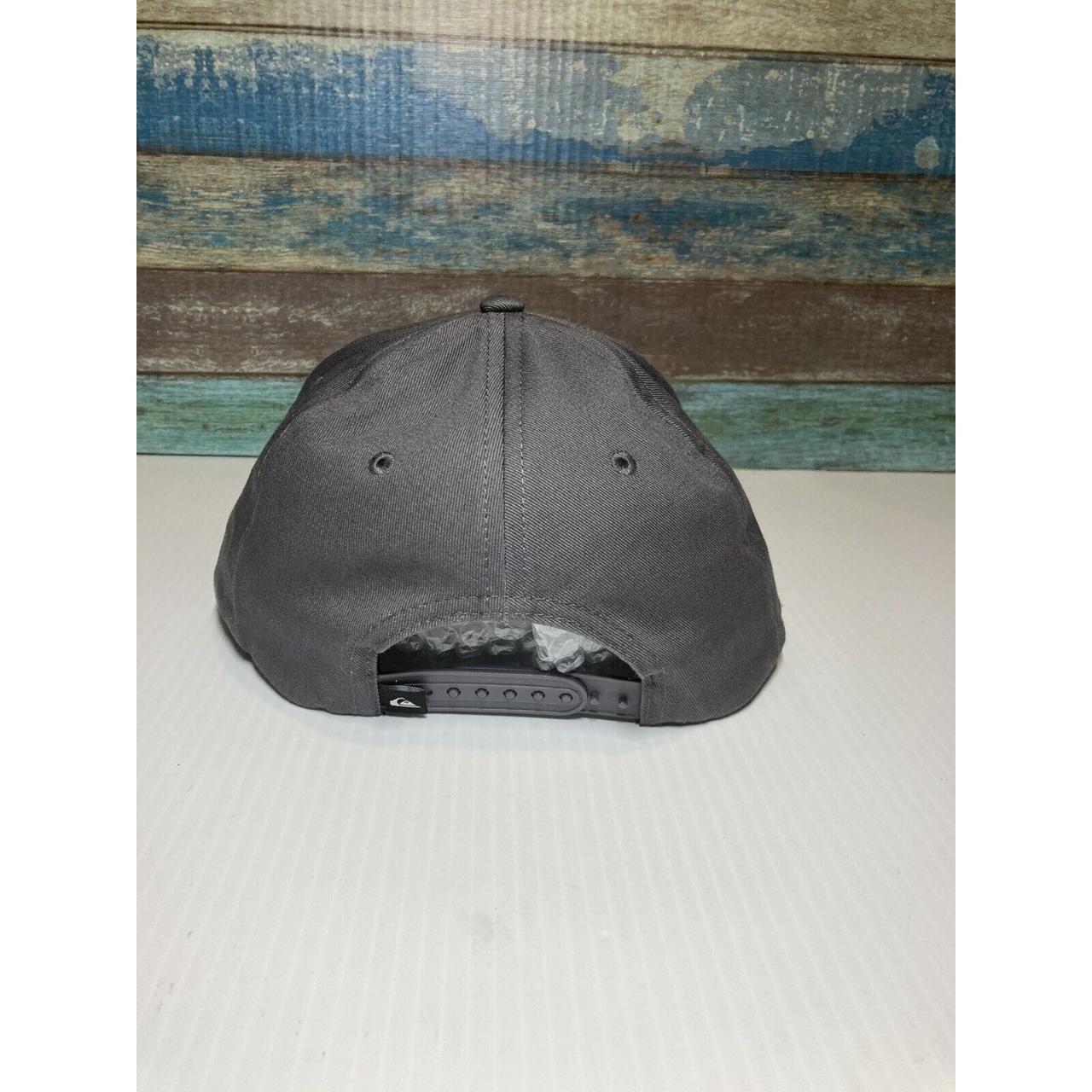 MENS QUIKSILVER Grey SNAPBACK Mens ADJUSTABLE HAT... - Depop