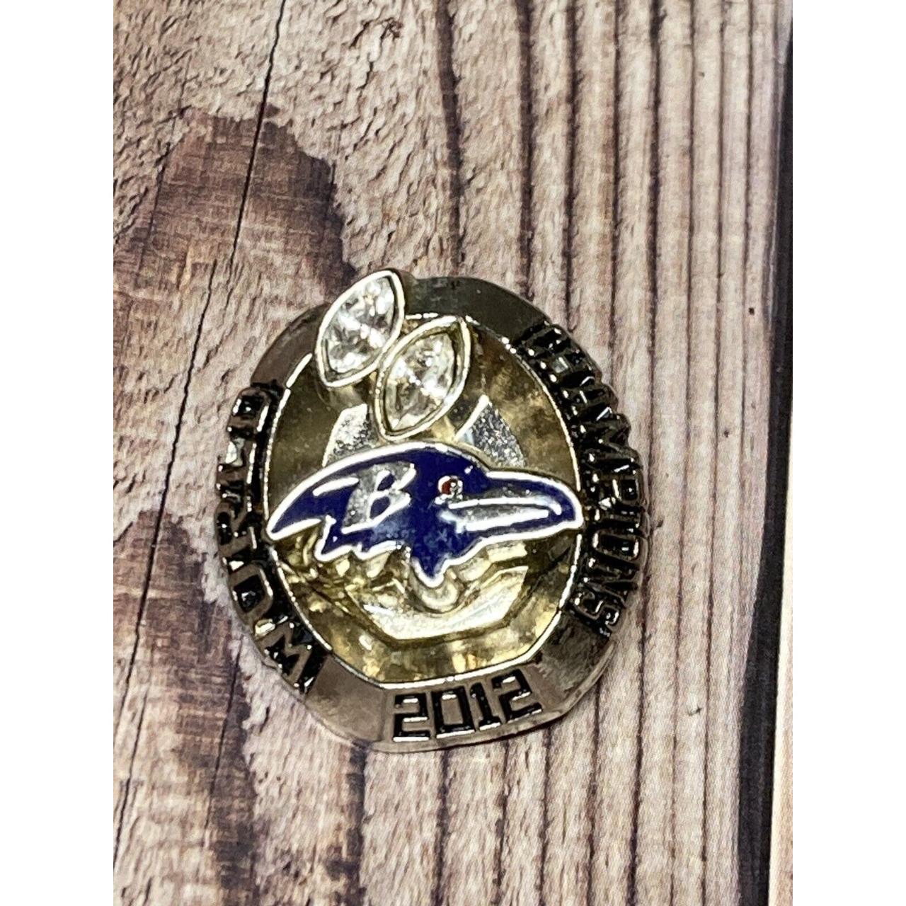 Baltimore Ravens Super Bowl XLVII Champions Pin 2012... - Depop