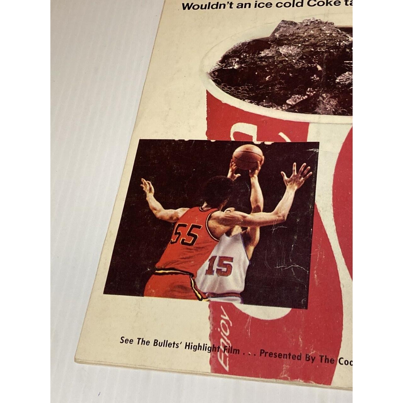 1971 1972 Baltimore Bullets NBA Playoffs Basketball... - Depop