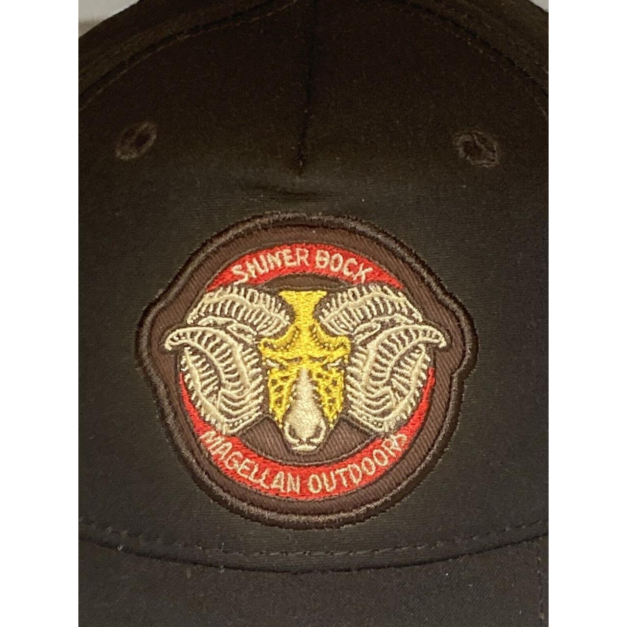Magellan Outdoors & Shiner Bock Black Hat Adjustable... - Depop