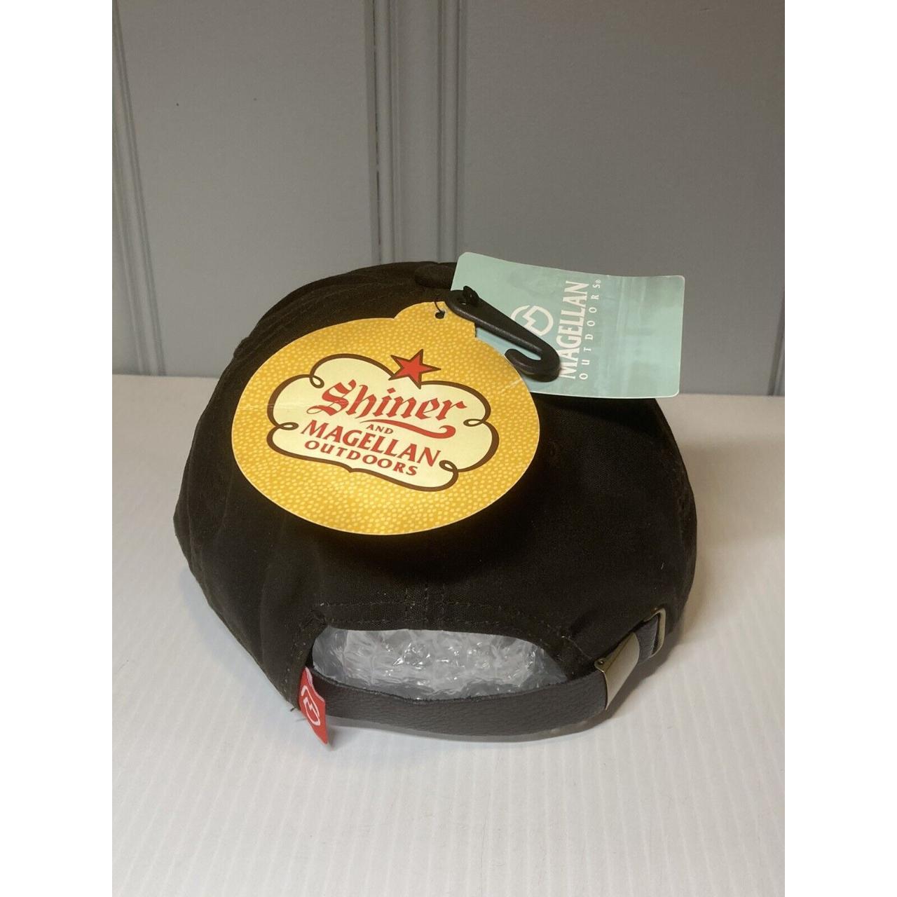 Magellan Outdoors & Shiner Bock Black Hat Adjustable... - Depop