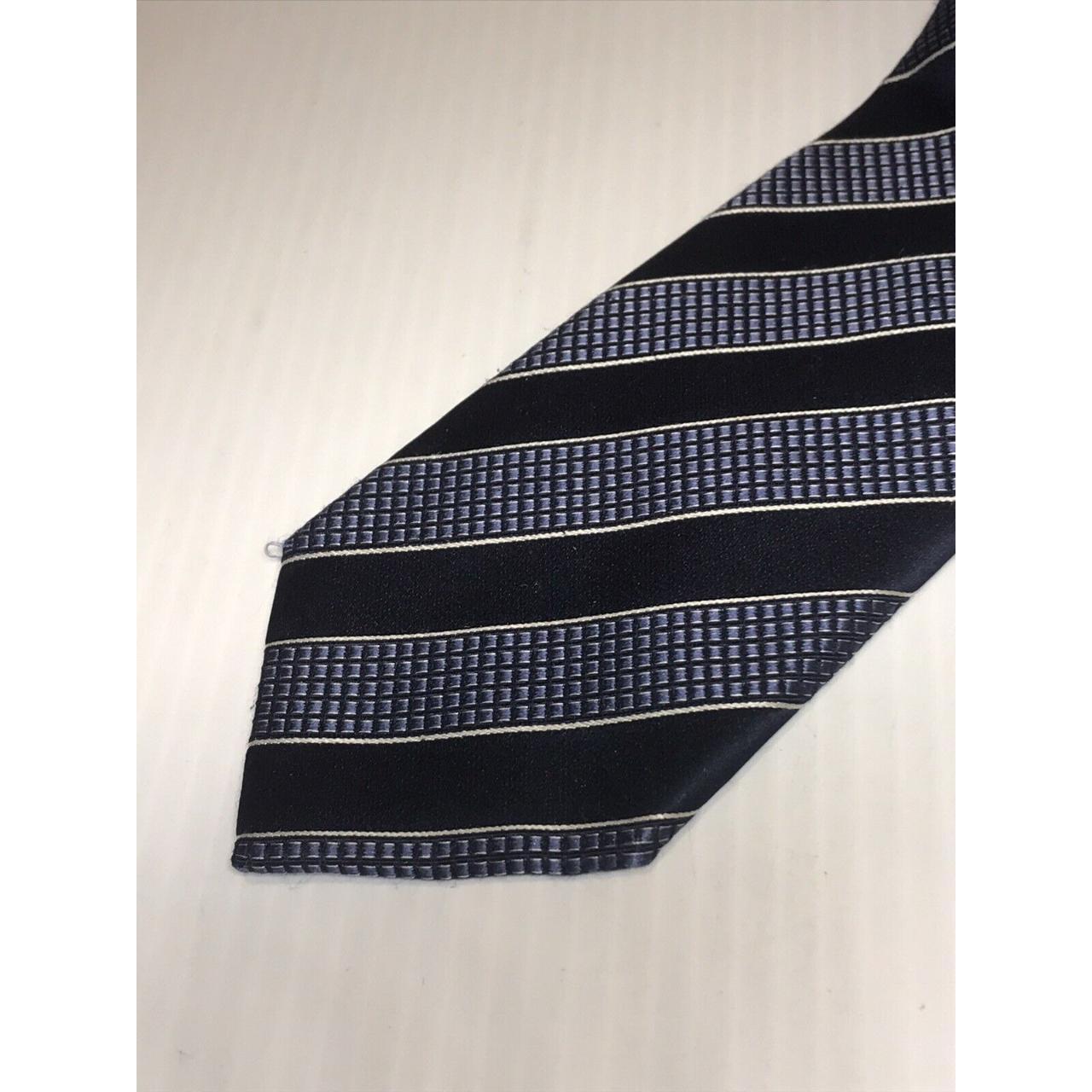 Donald Trump Signature Collection Dark Blue Stripe... - Depop