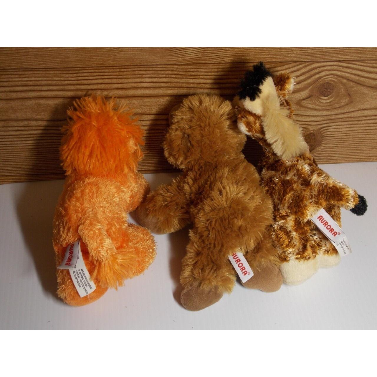 Aurora Small Plush Stuffed Animal Toy Lot Condition:... - Depop