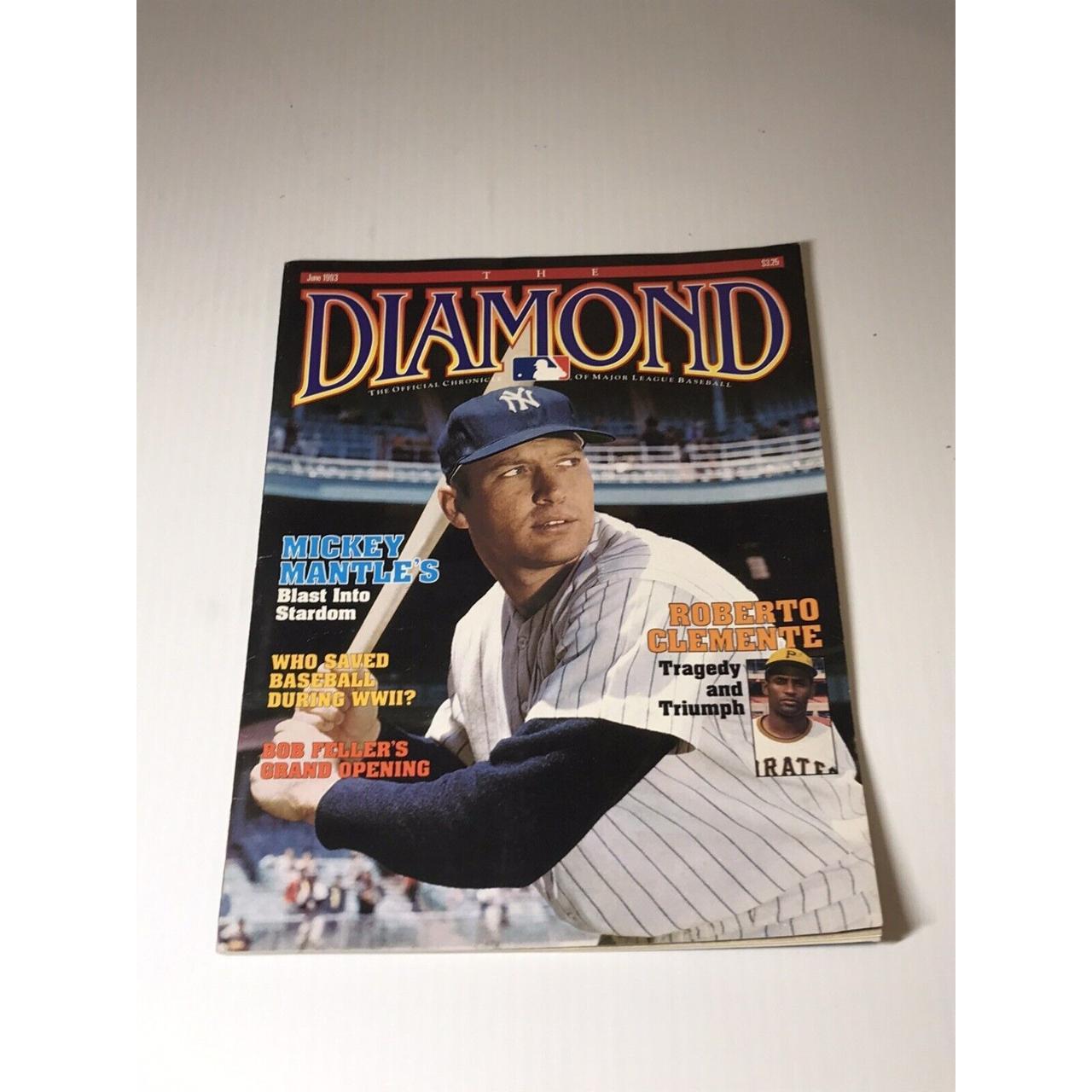 June 1993 The Diamond Magazine Mickey Mantle New... - Depop