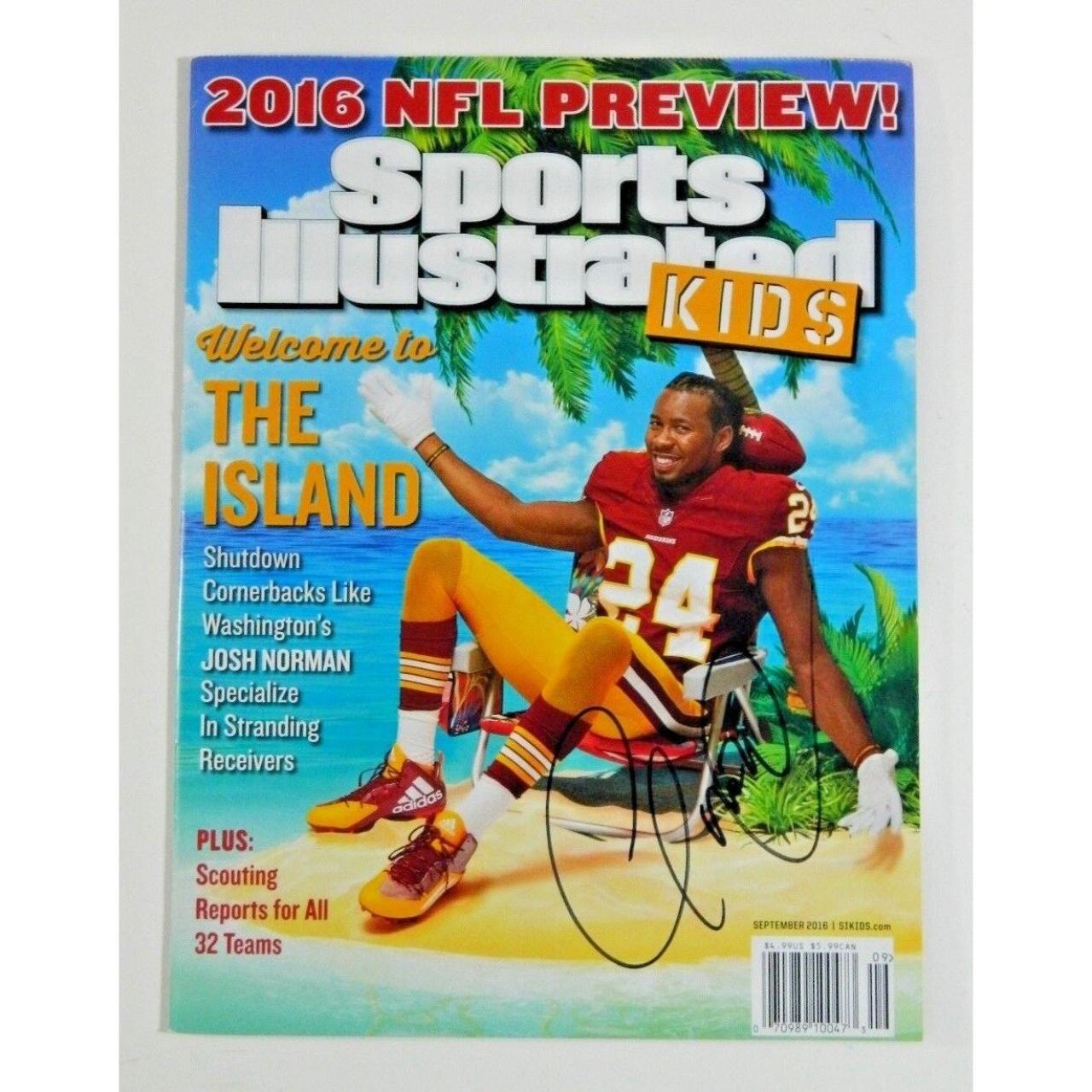 Josh Norman signed Sports Illustrated for kids... - Depop