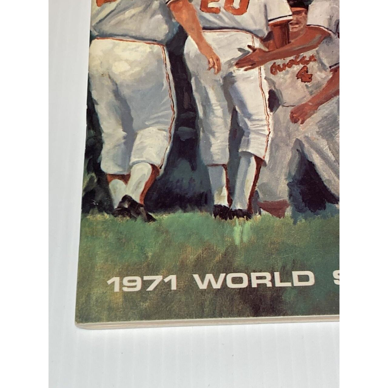 1971 World Series Program Baltimore Orioles vs... - Depop