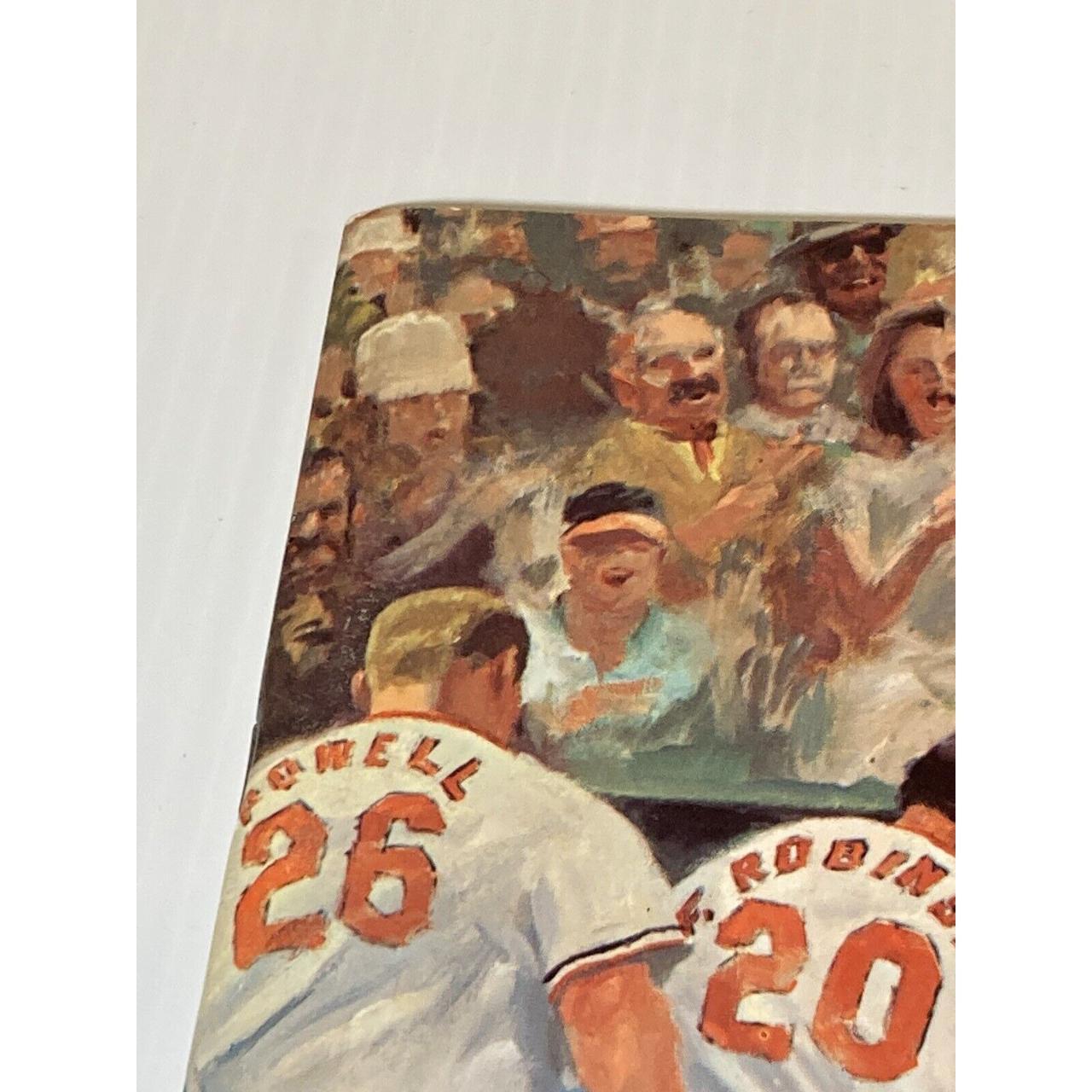 1971 World Series Program Baltimore Orioles vs... - Depop