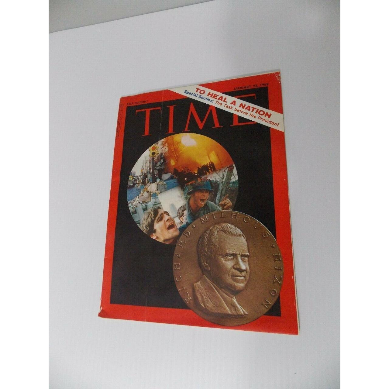 Time Magazine 1969 January 24 To Heal A... - Depop