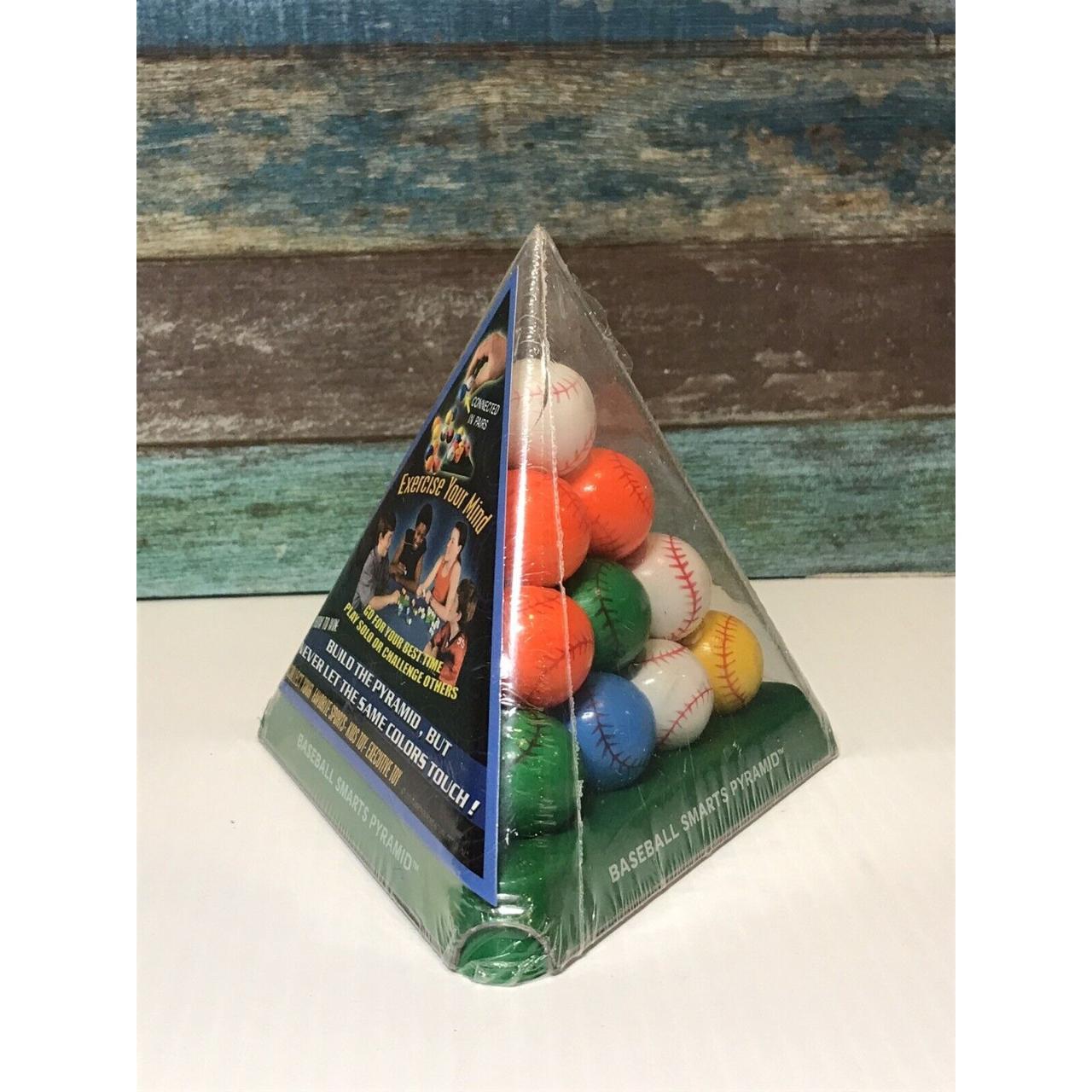 Vintage Smarts Pyramid Puzzle Game Baseball Magic... - Depop