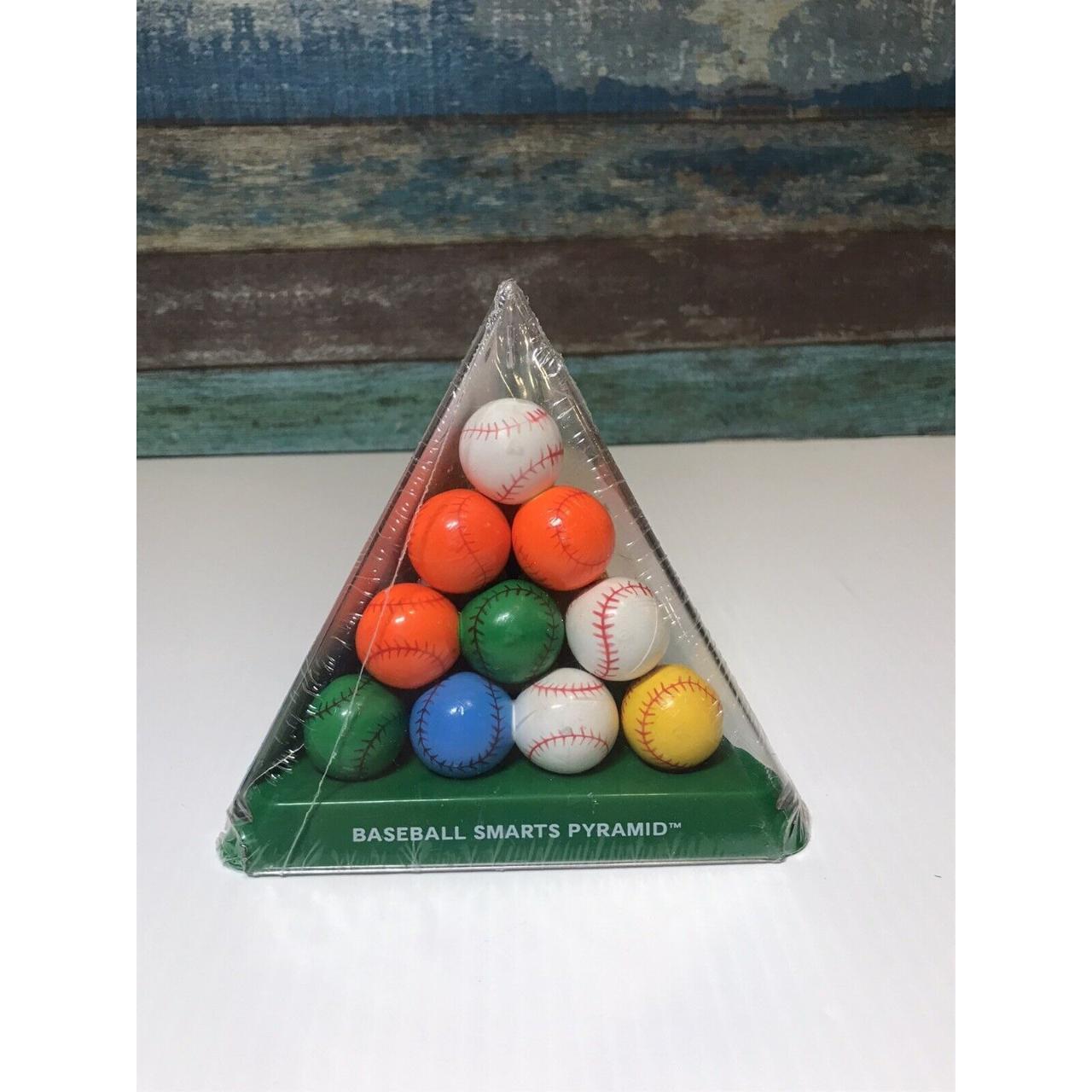 Vintage Smarts Pyramid Puzzle Game Baseball Magic... - Depop