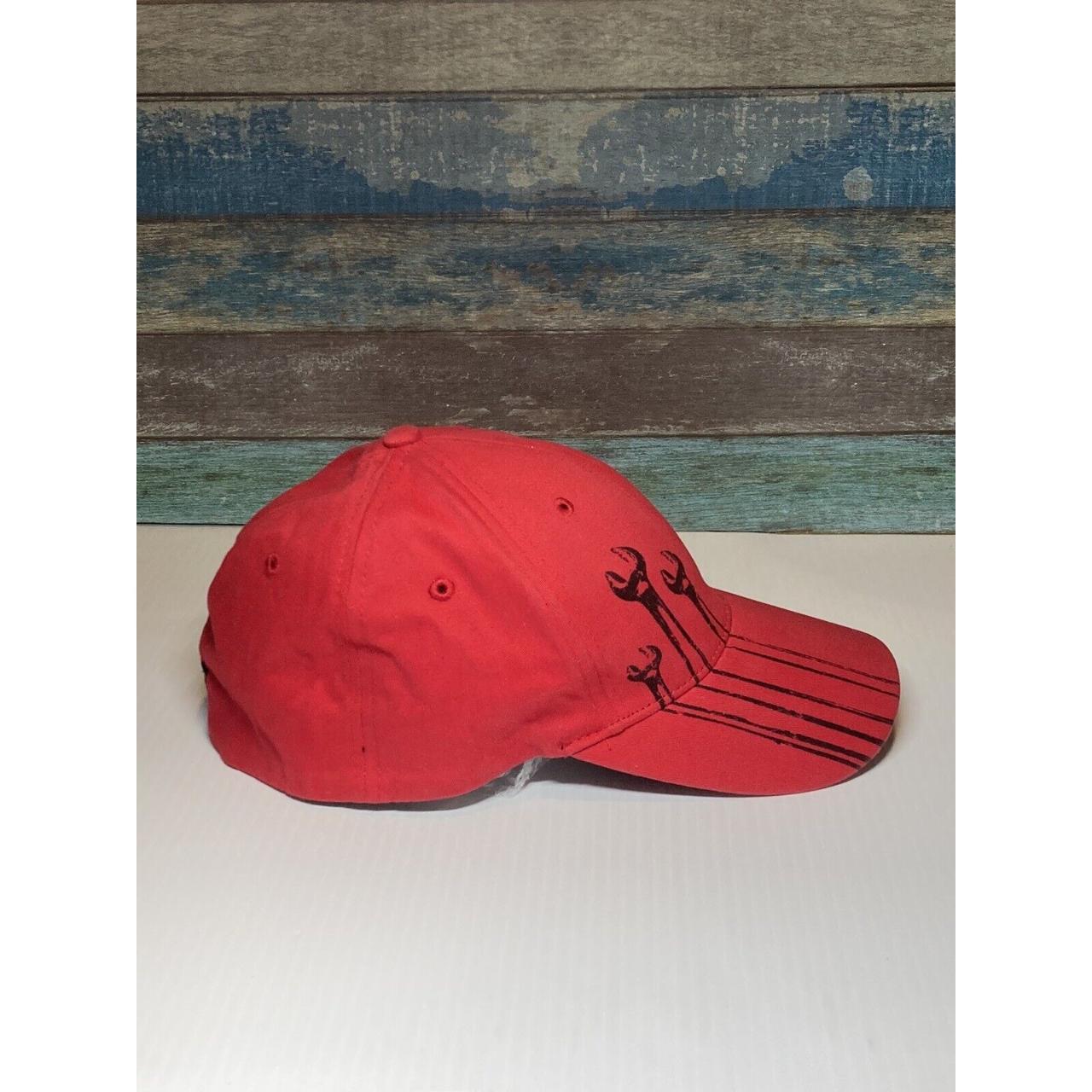 Snap On Tools Hat Red Mechanic Tradesman Cap Men’s... - Depop