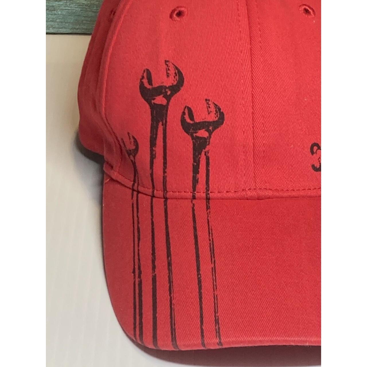 Snap On Tools Hat Red Mechanic Tradesman Cap Men’s... - Depop