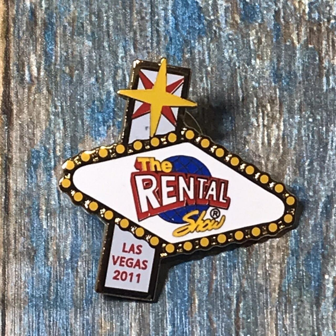 2011 The Rental Show Pin Las Vegas Rare Travel... - Depop