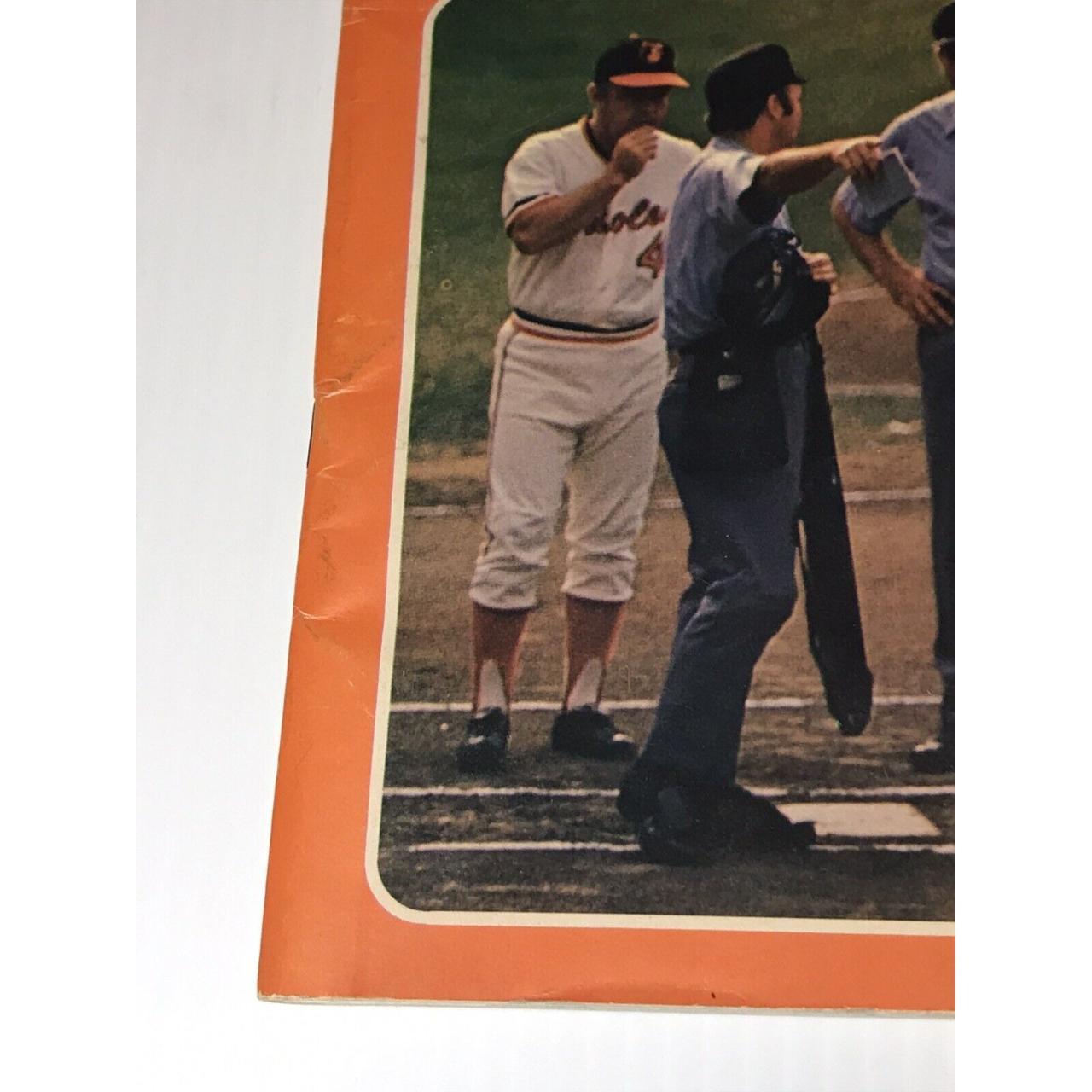 1971 Baltimore Orioles Oakland Athletics Baseball... - Depop