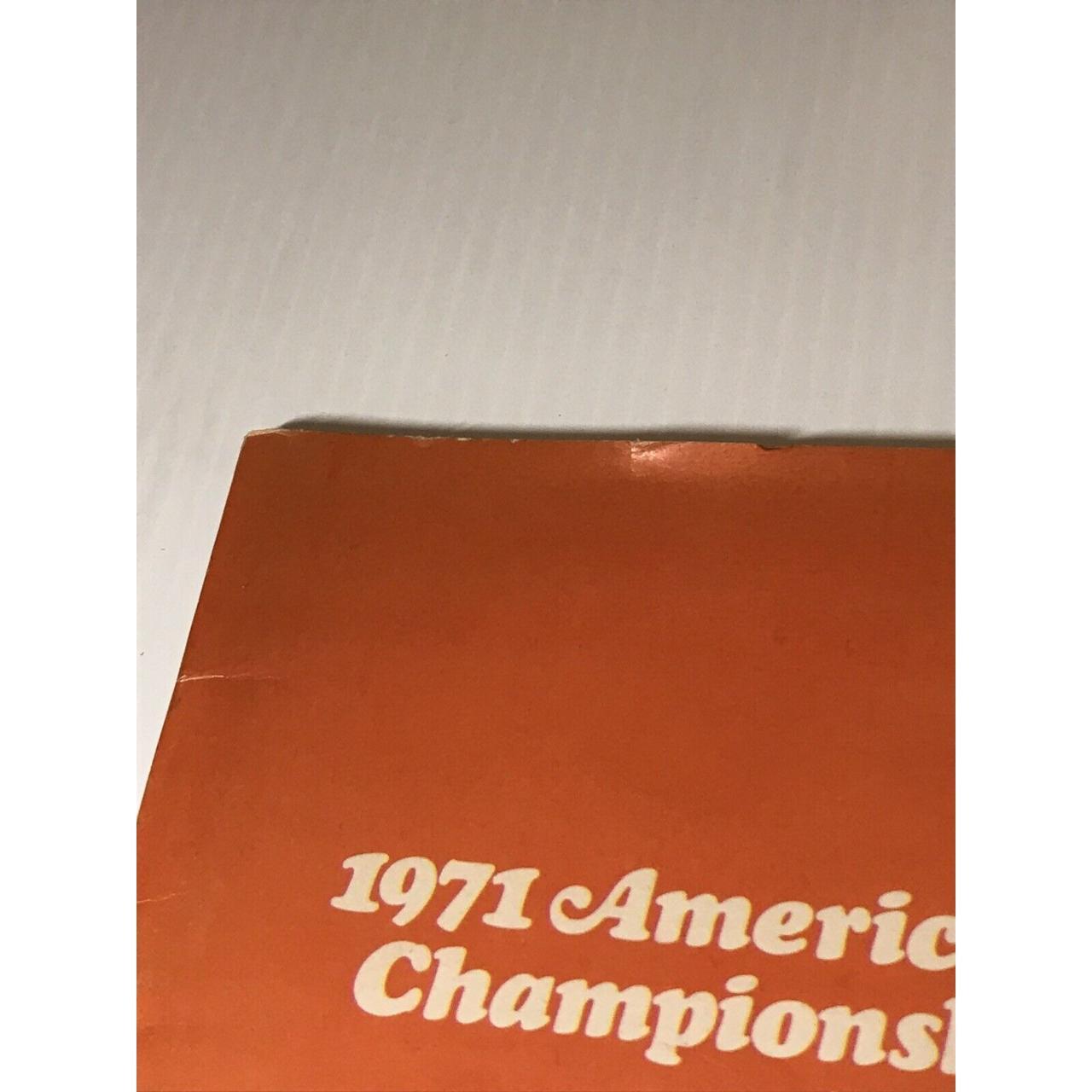 1971 Baltimore Orioles Oakland Athletics Baseball... - Depop