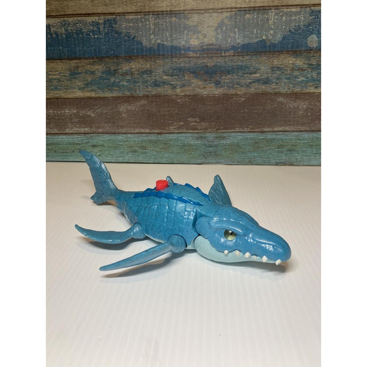 Imaginext Jurassic World 2018 Mosasaurus Action... - Depop
