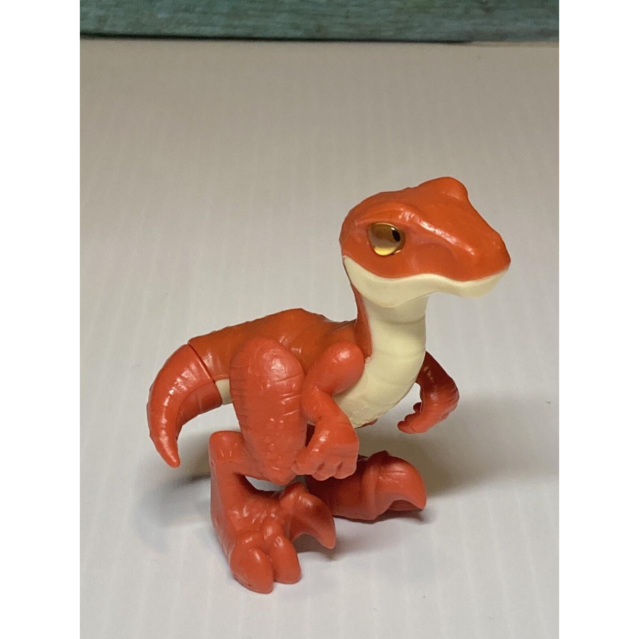 Imaginext Jurassic park World Dinosaur Orange Baby... - Depop
