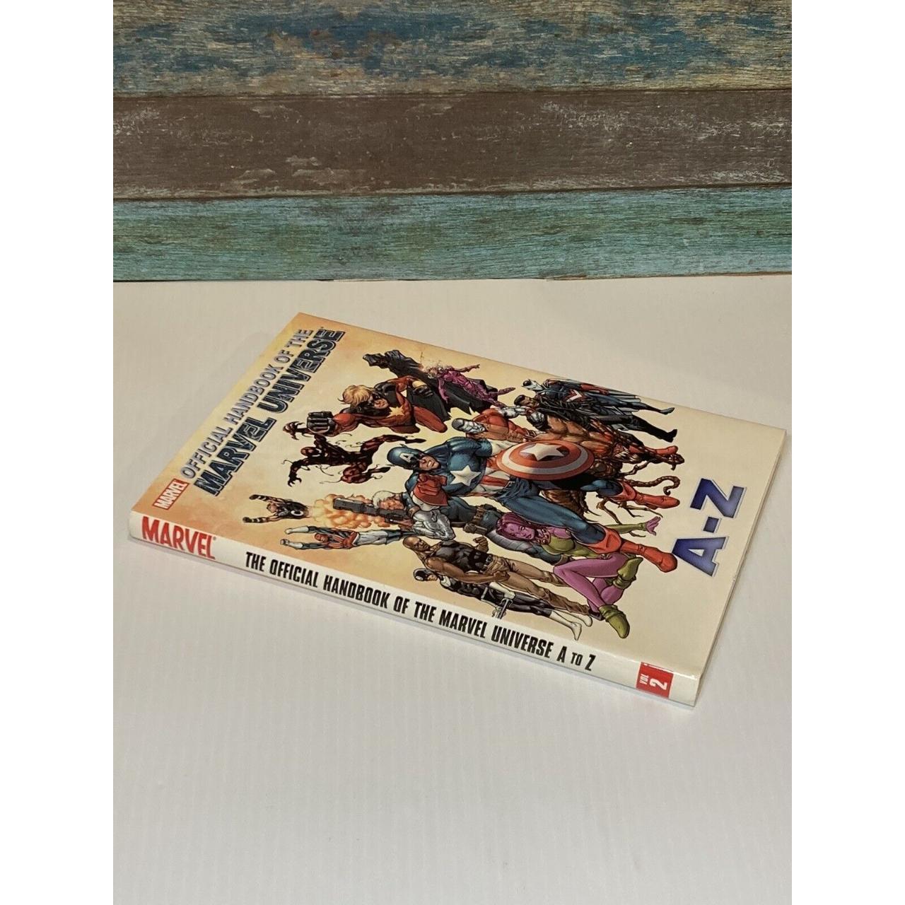 OFFICIAL HANDBOOK OF THE MARVEL UNIVERSE A TO Z, By... - Depop