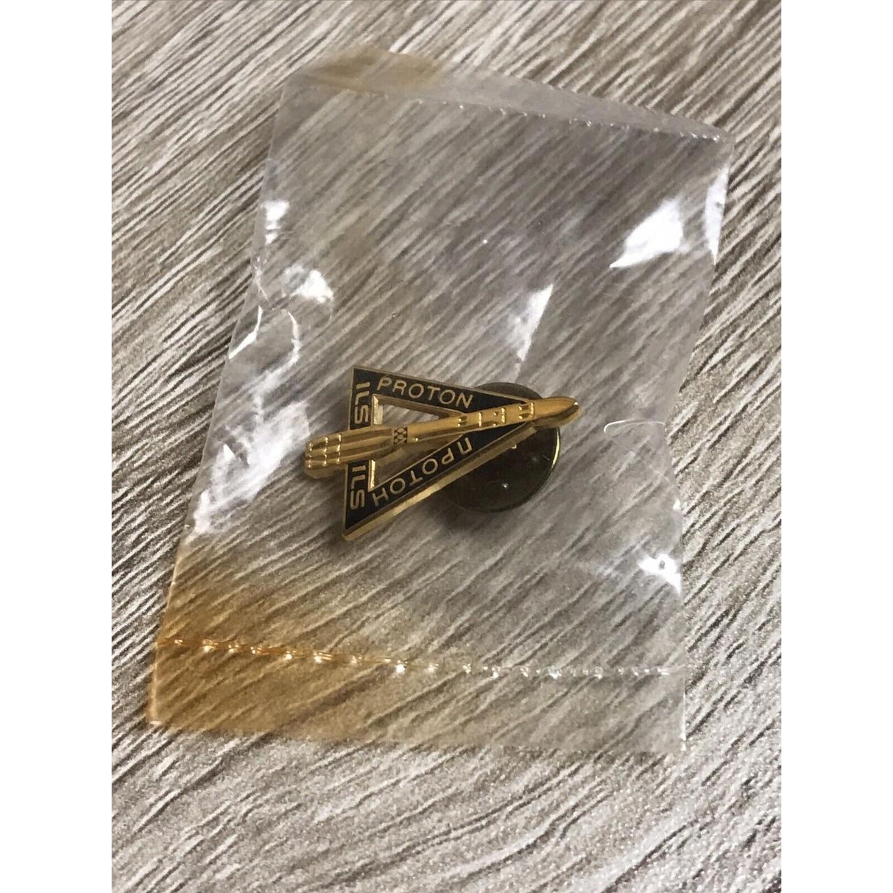 ILS international Launch Services Proton pin space... - Depop