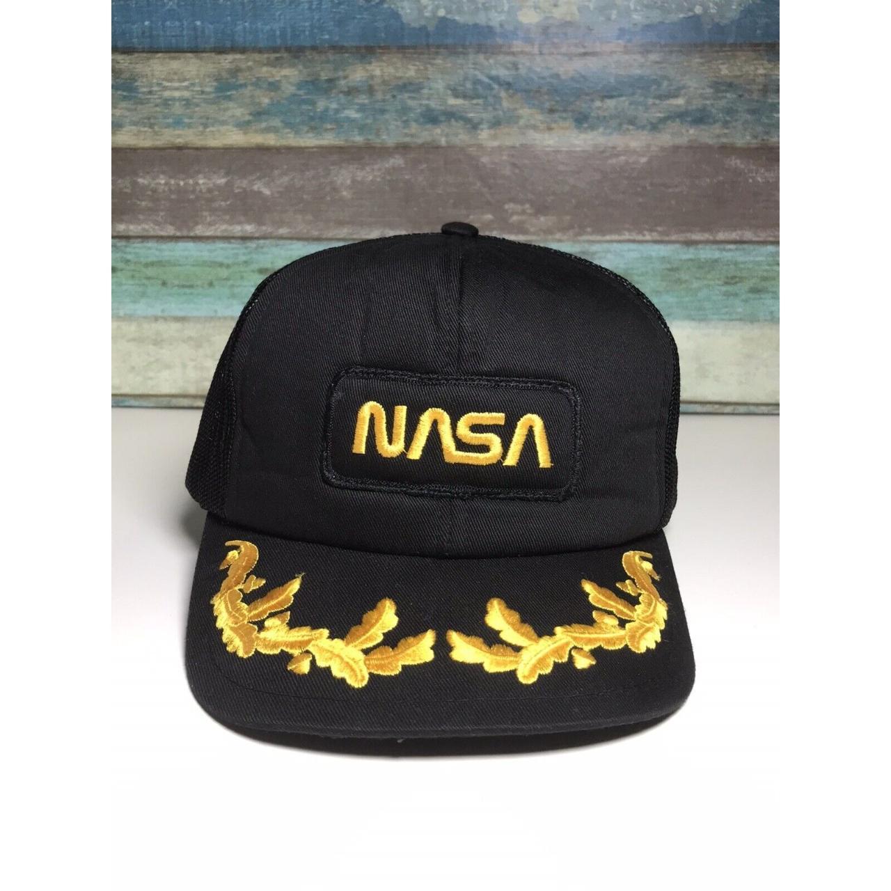 Vintage Cap NASA Astronaut Space Mens Snapback... - Depop