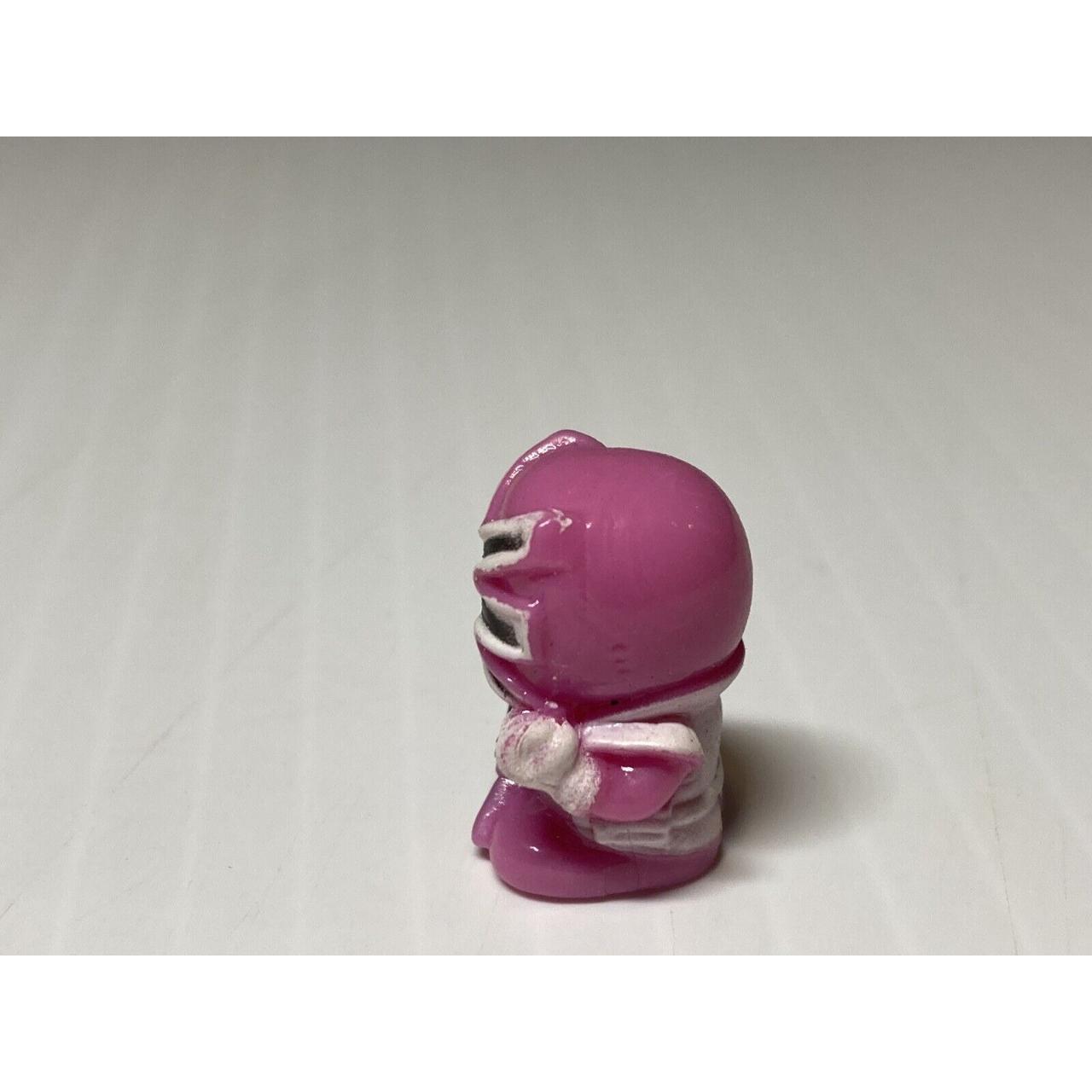 Squinkies Pink Power Ranger .75" Rubber... - Depop
