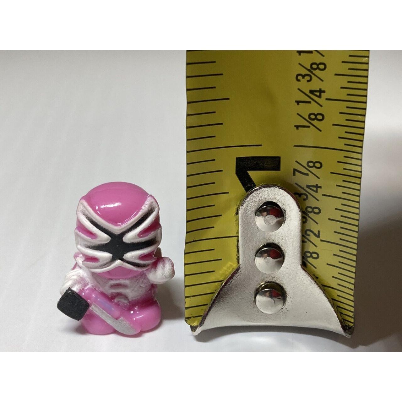 Squinkies Pink Power Ranger .75" Rubber... - Depop