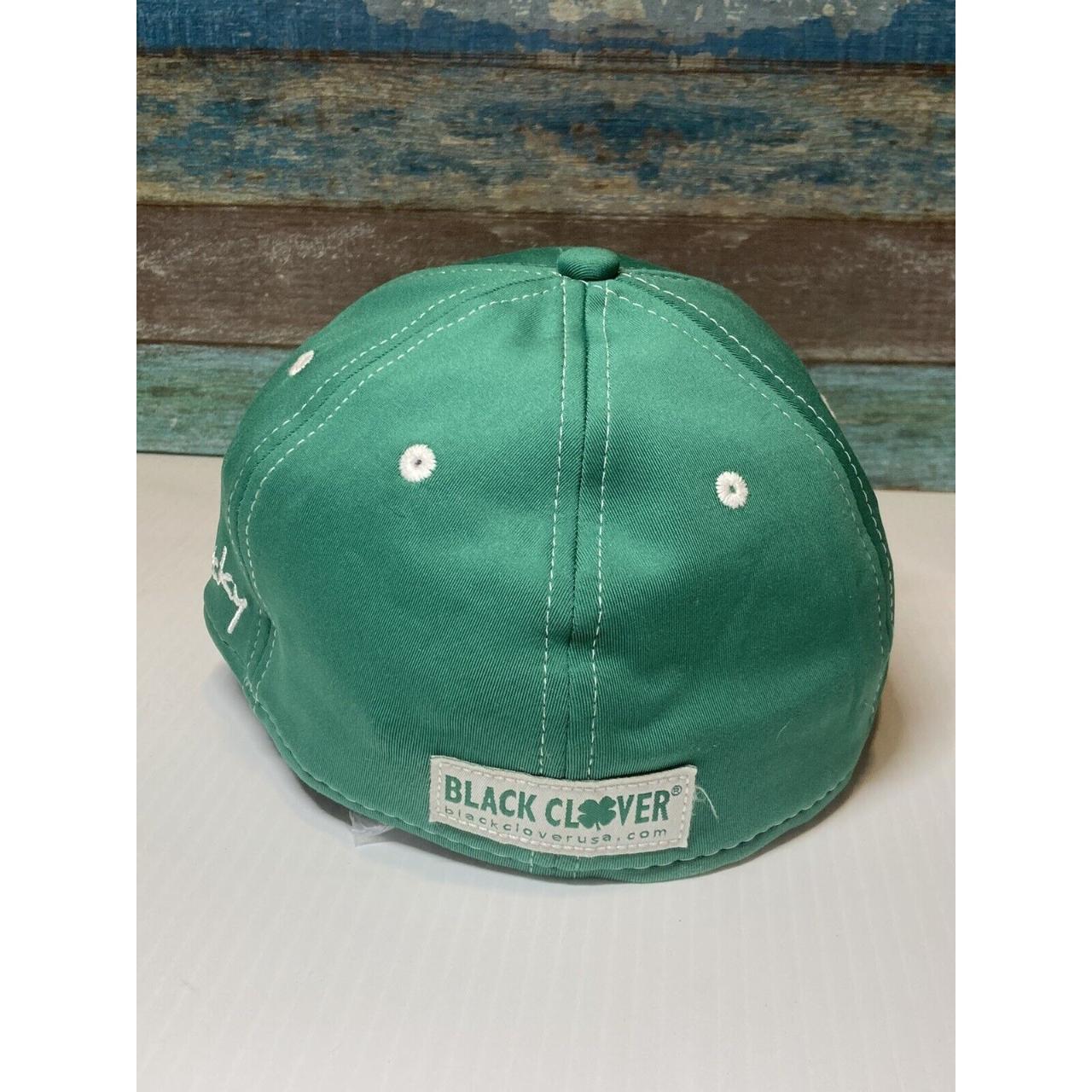 Black Clover Live Lucky Hat Cap Kelly Green w/White... - Depop