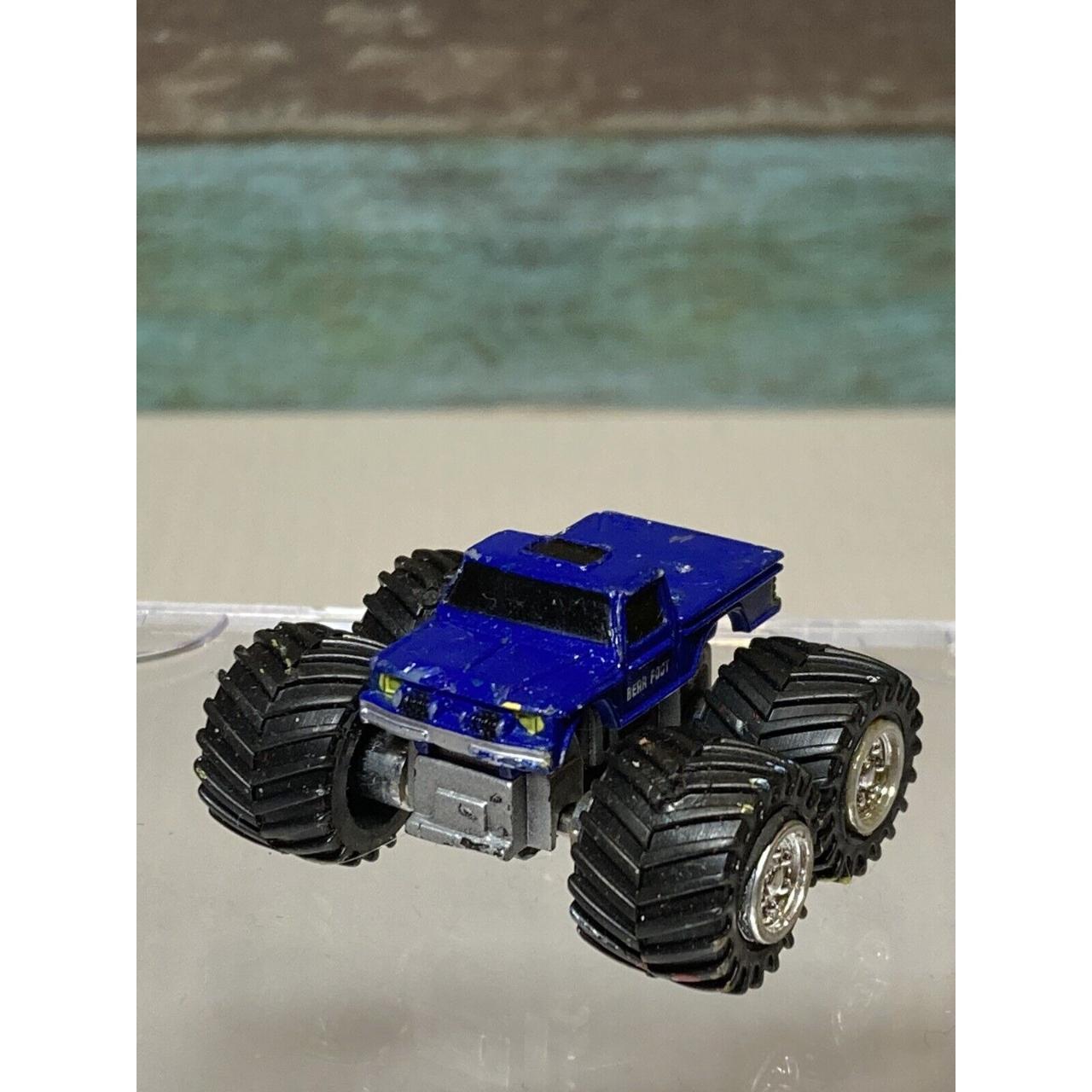 Funrise 1989 Bigfoot micro Car Truck Blue Vtg... - Depop
