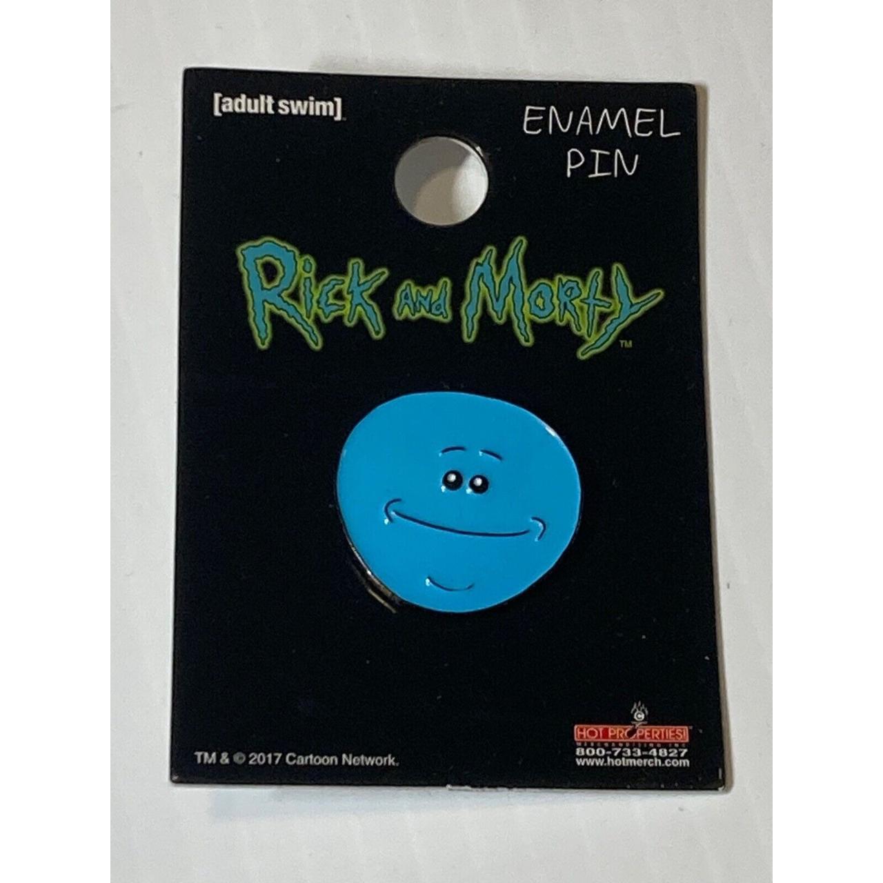 Rick And Morty Mr. Meeseeks Head Enamel Pin New on... - Depop