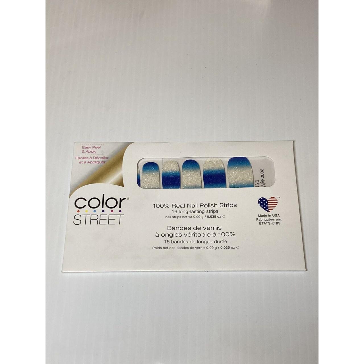 Color Street DOSE OF MYKONOS 100% nail polish strips... - Depop