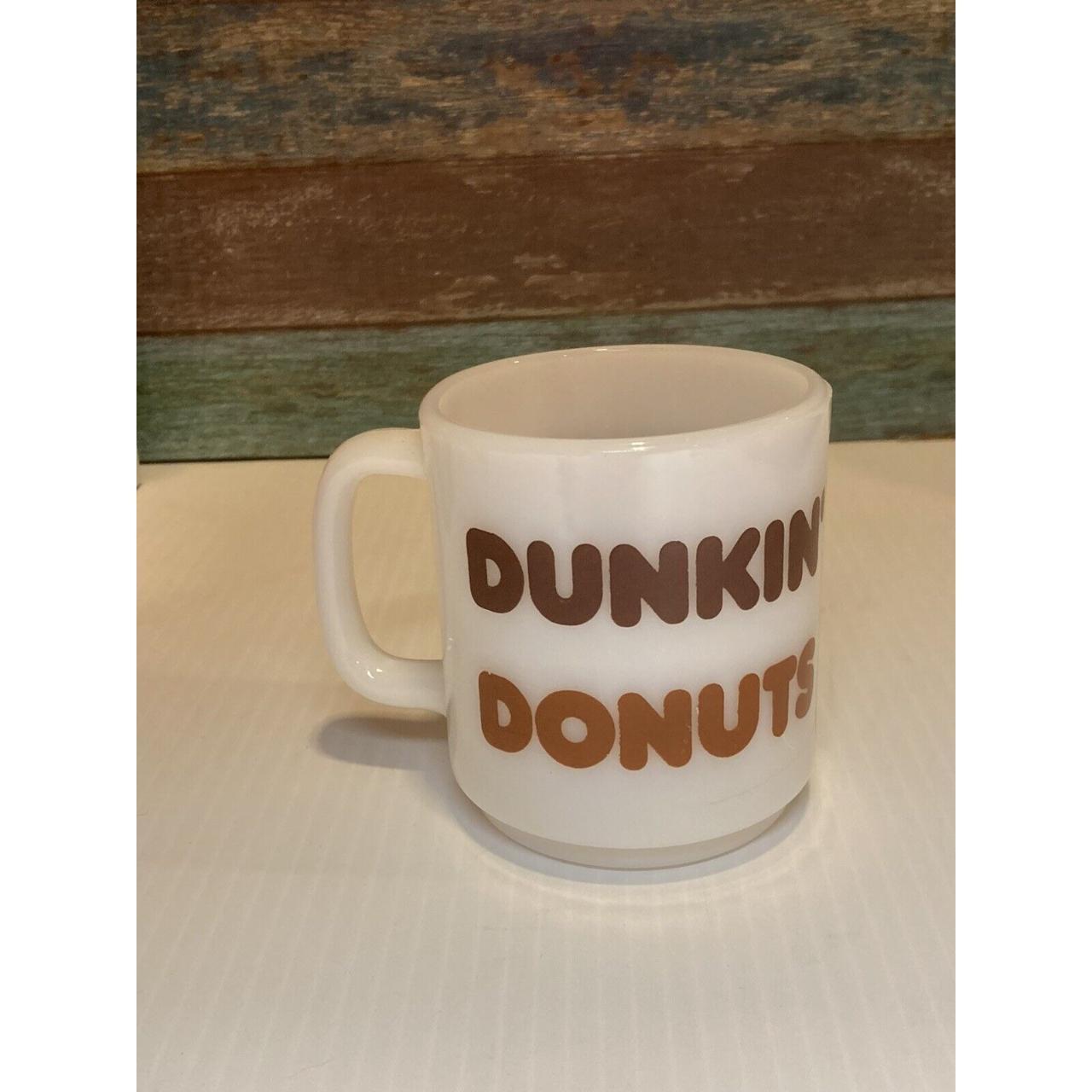 Vintage 1978 Glasbake Dunkin Donuts Mug Classic... - Depop