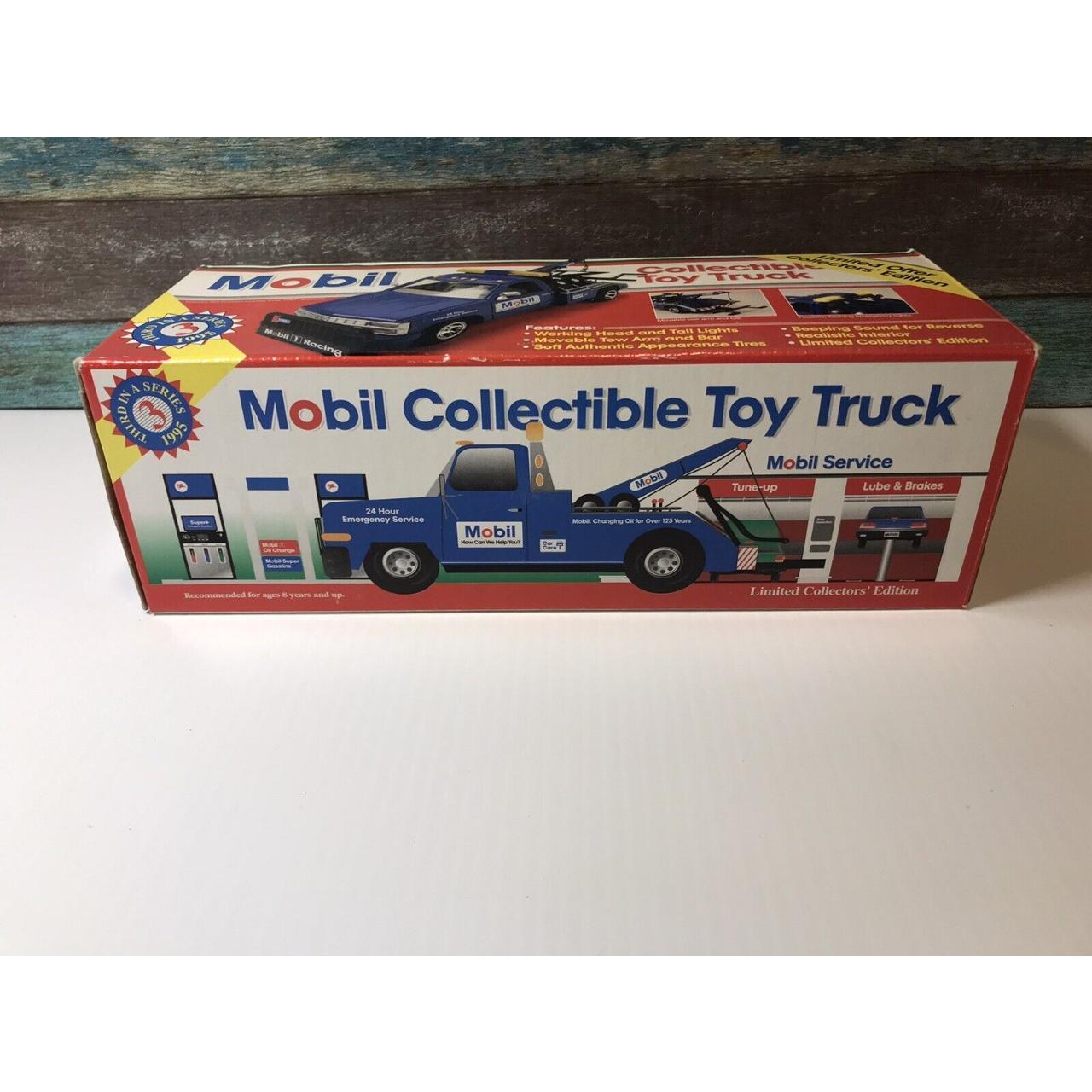Mobil 1995 Collectible Toy Truck Third in a Series... - Depop