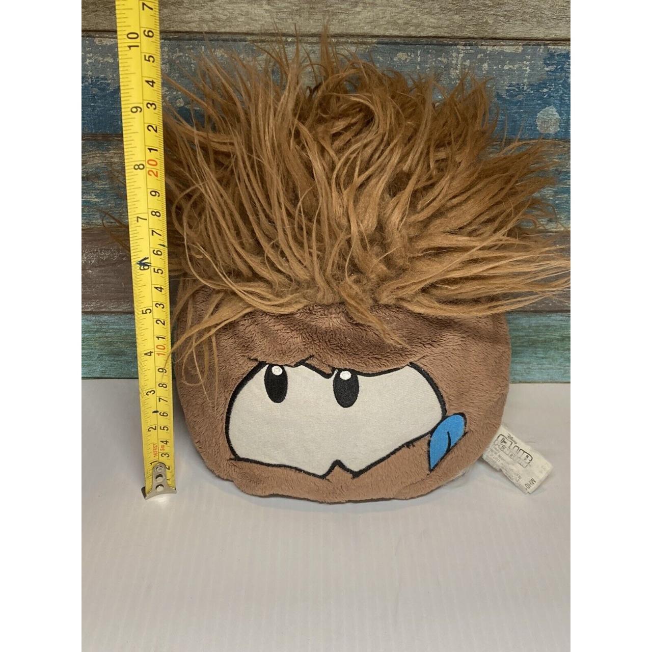 Rare Disney Club Penguin Brown Puffle 10” Plush Good... - Depop