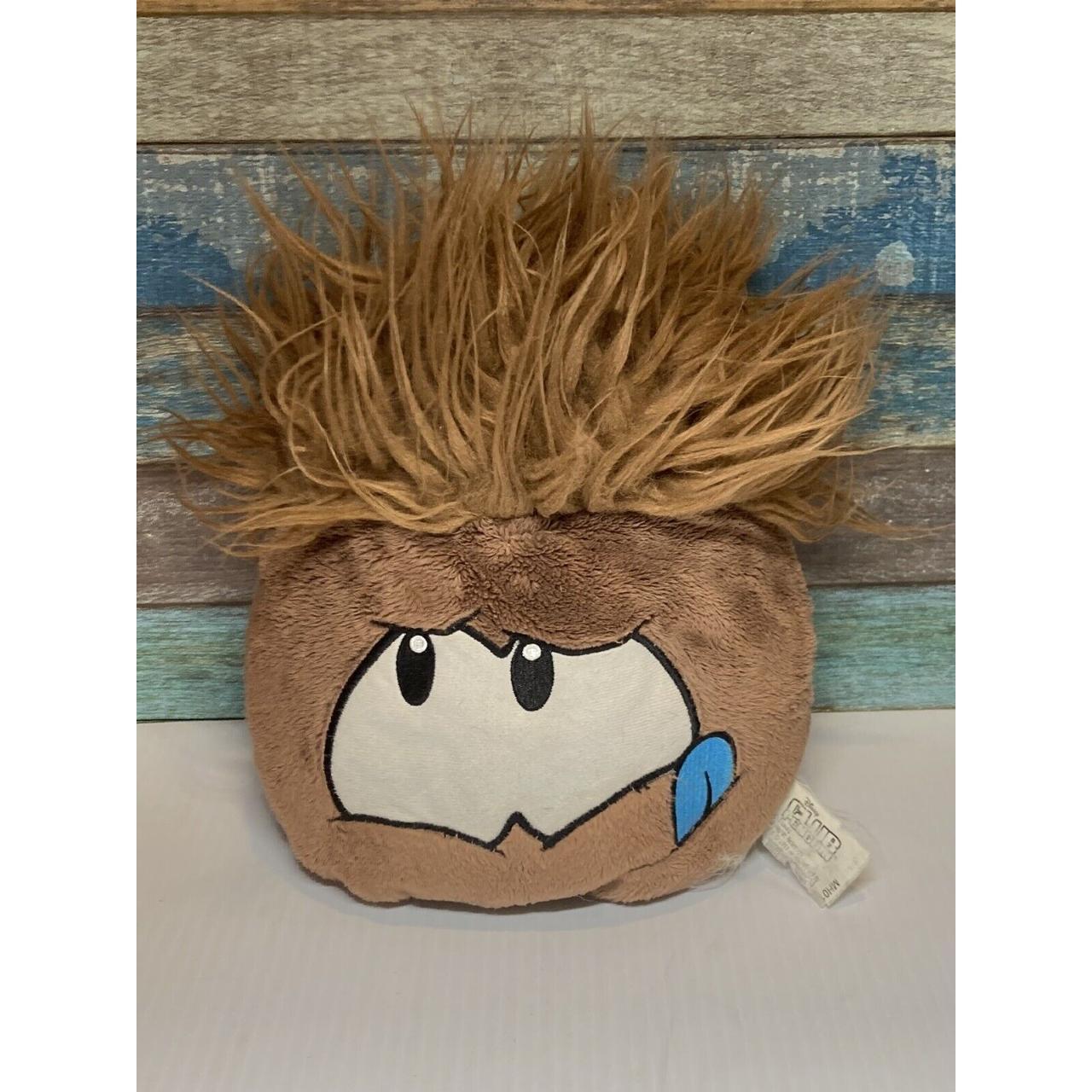 Rare Disney Club Penguin Brown Puffle 10” Plush Good... - Depop