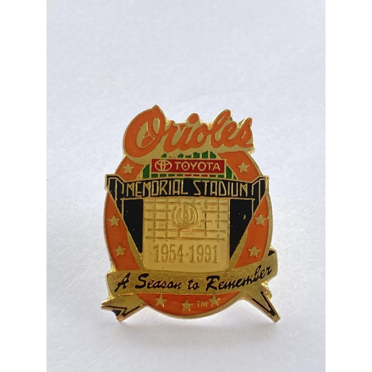 Baltimore Orioles MLB Baseball Pin 1991 Memorial... - Depop