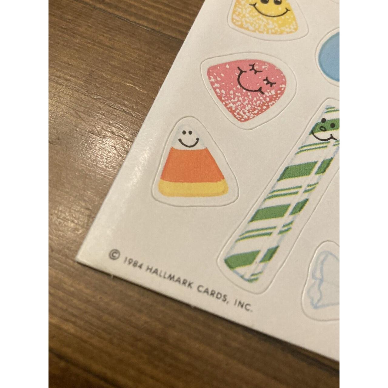Vintage Hallmark 1984 Sticker Sheets of Smiley... - Depop