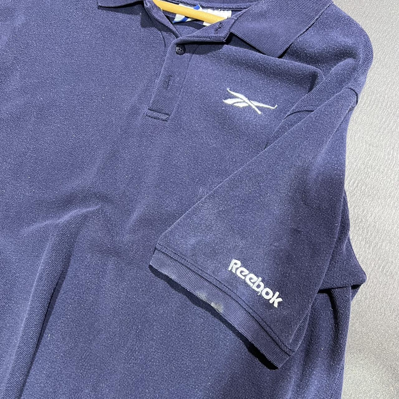 Vintage Reebok polo shirt Size - XL Brand -... - Depop