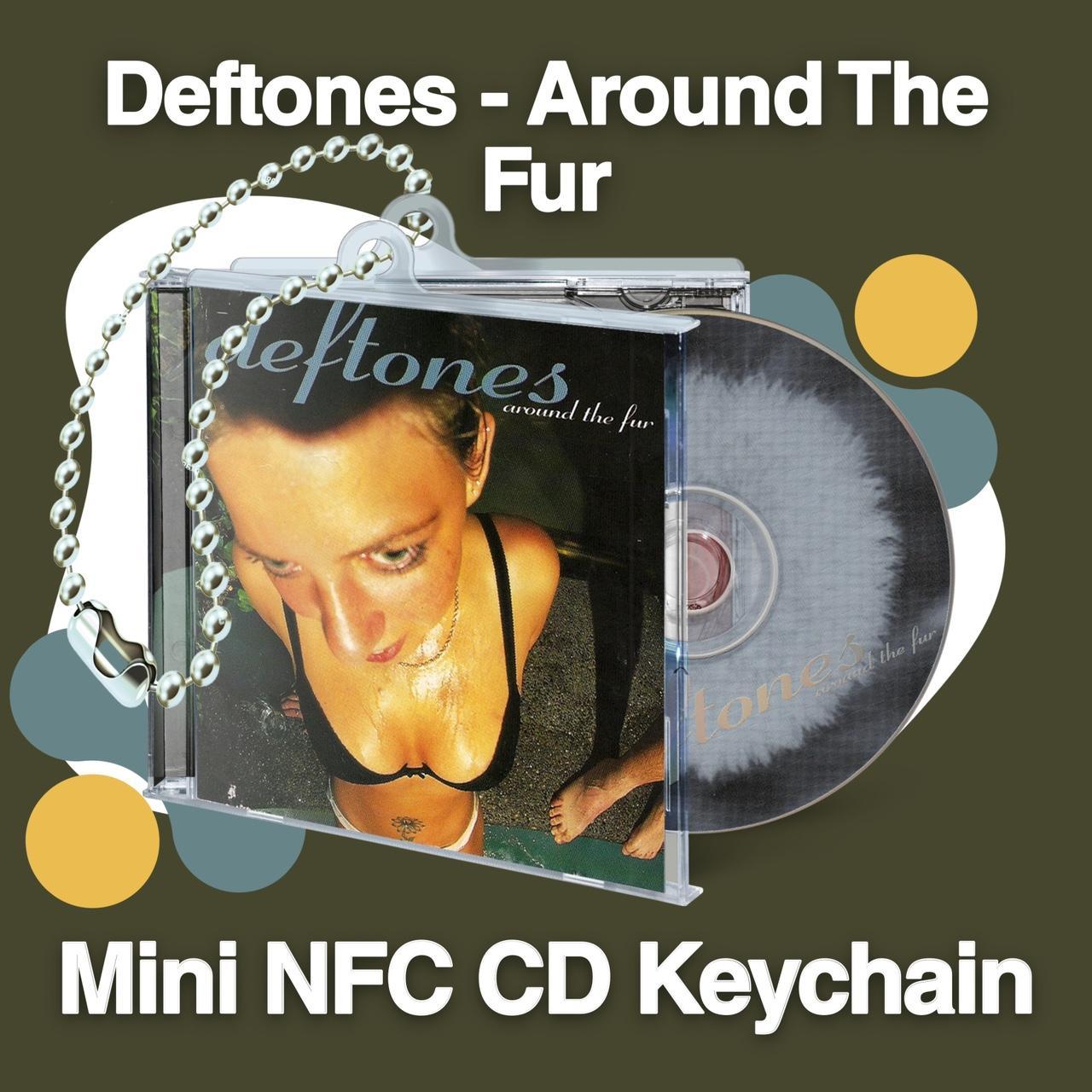 Deftones - Around The Fur Mini NFC CD Keychain #goth... - Depop