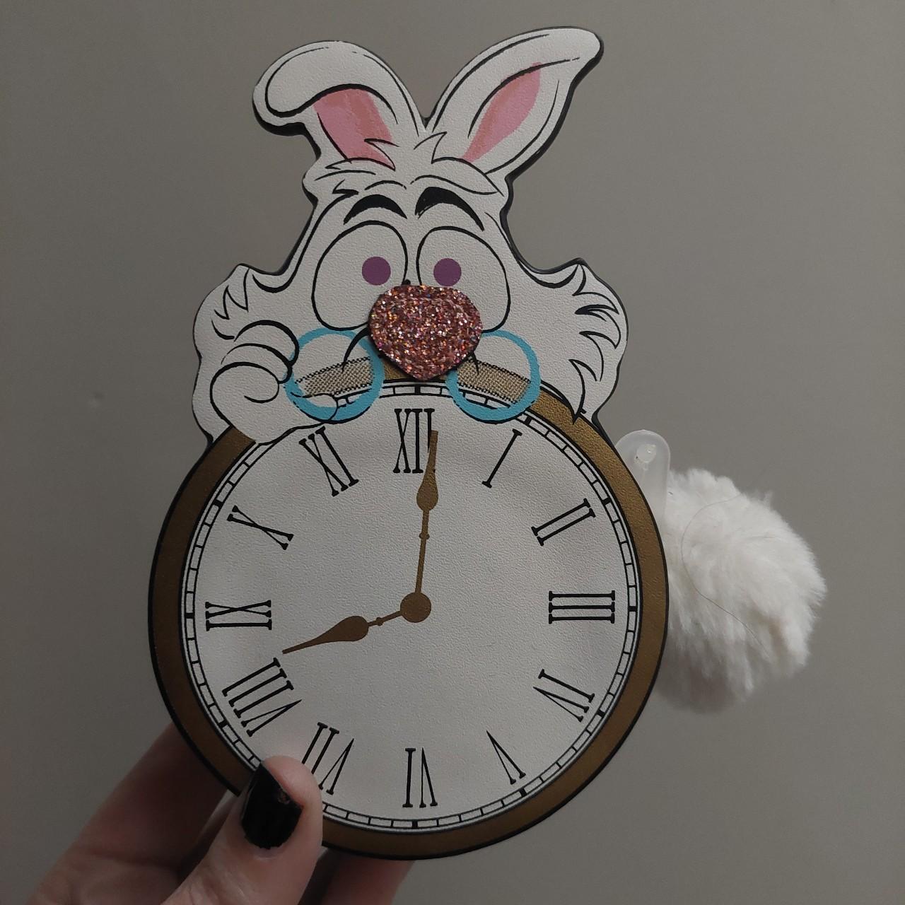 Alice in wonderland white rabbit purse - Depop