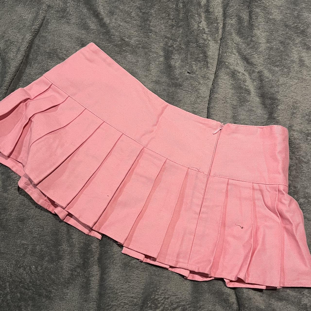 Micro/ Mini denim skirt SIZE XS US 2 SHEIN - Depop