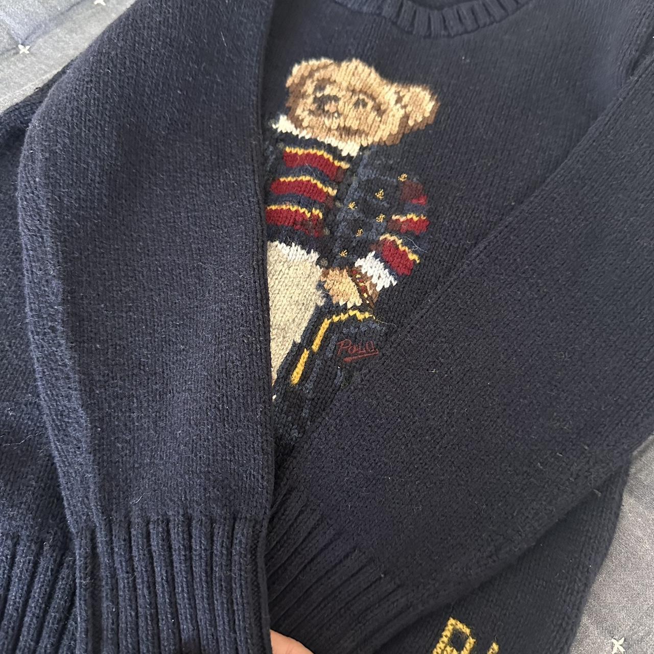 Kids Ralph Lauren teddy jumper Size 5 (age 5)... - Depop