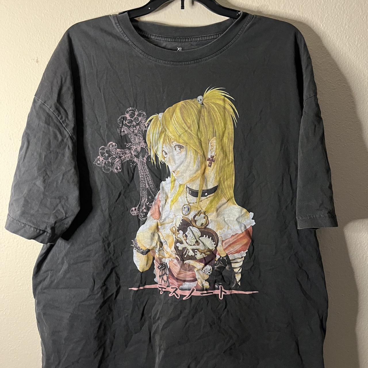 Death note misa oversize tshirt #Anime #Deathnote... - Depop