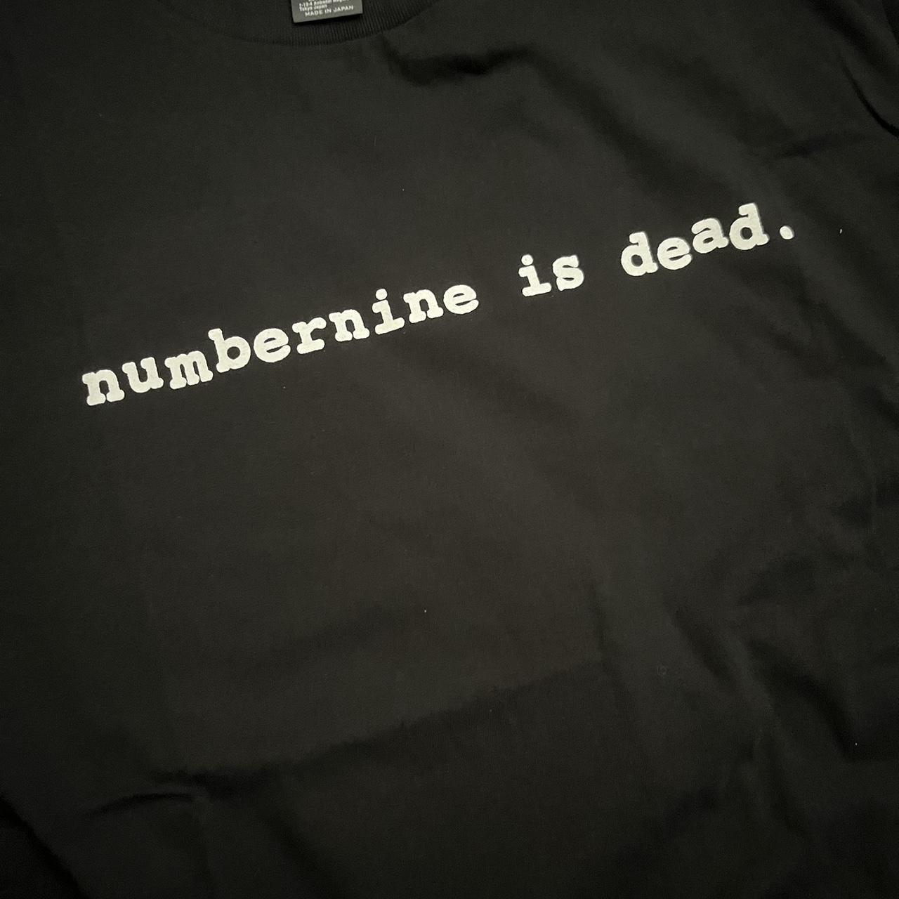 Number (n) “numbernine is dead.” Size 3 tee #Archive... - Depop