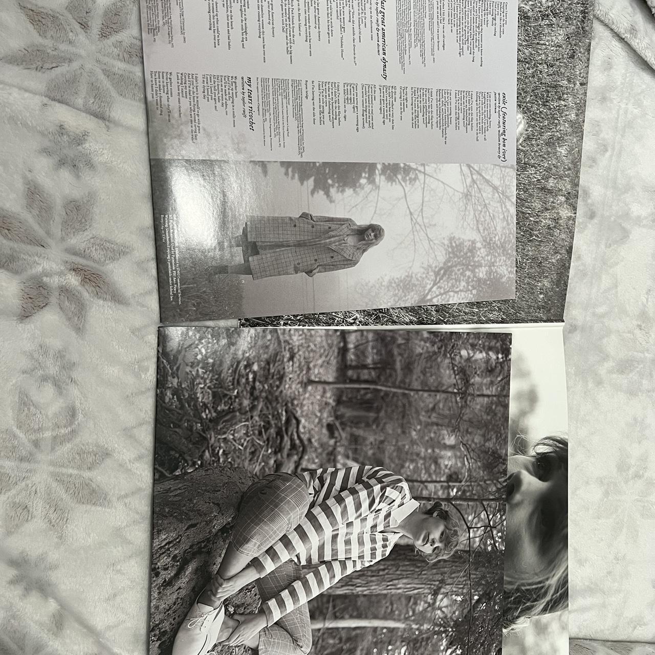 Folklore Target Red exclusive missing hype sticker... - Depop