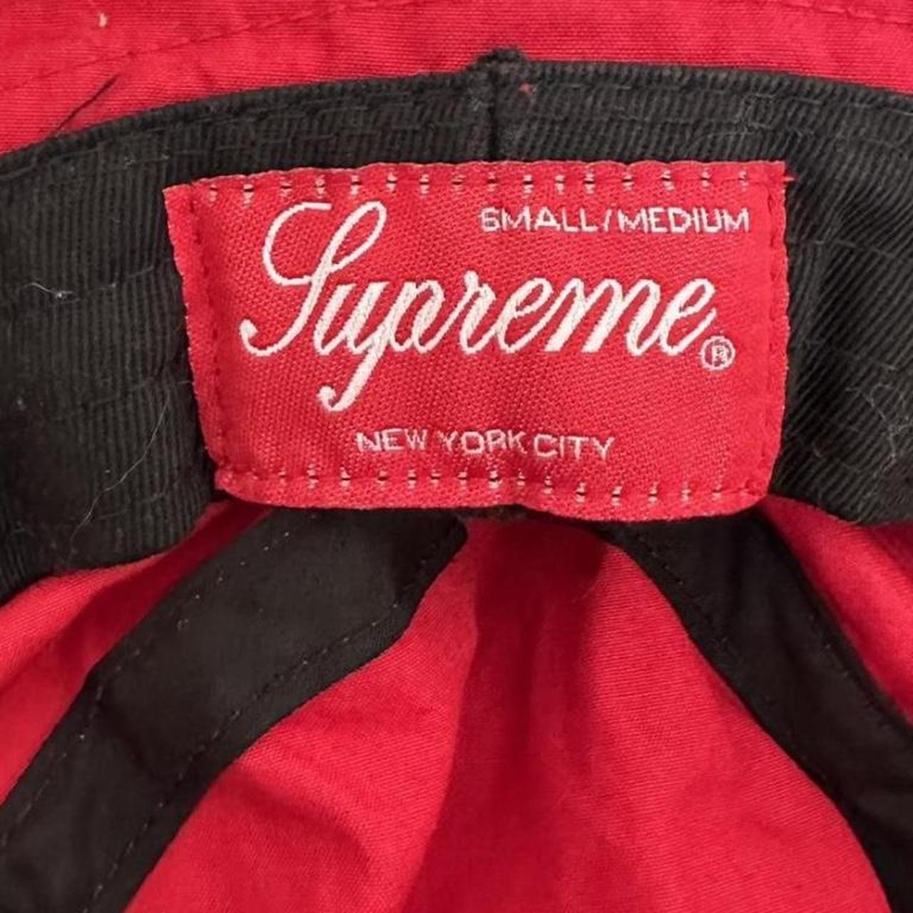 Red supreme bucket hat Perfect condition Worn... - Depop