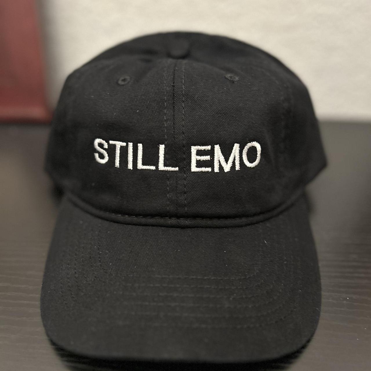 “still emo” baseball/dad cap, unisex. Brand new... - Depop