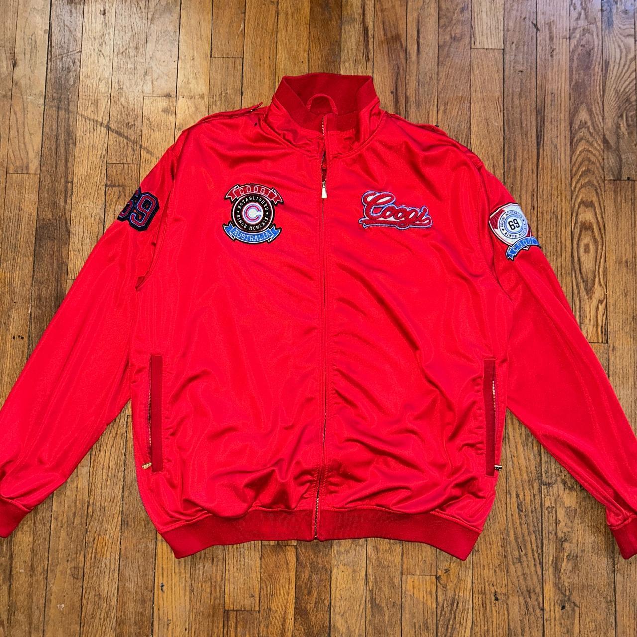 Coogi track jacket Nice patches, shoulder... - Depop