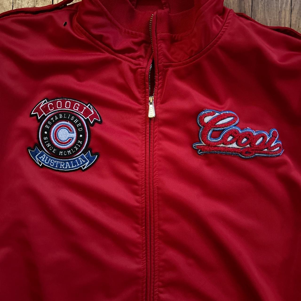 Coogi track jacket Nice patches, shoulder... - Depop