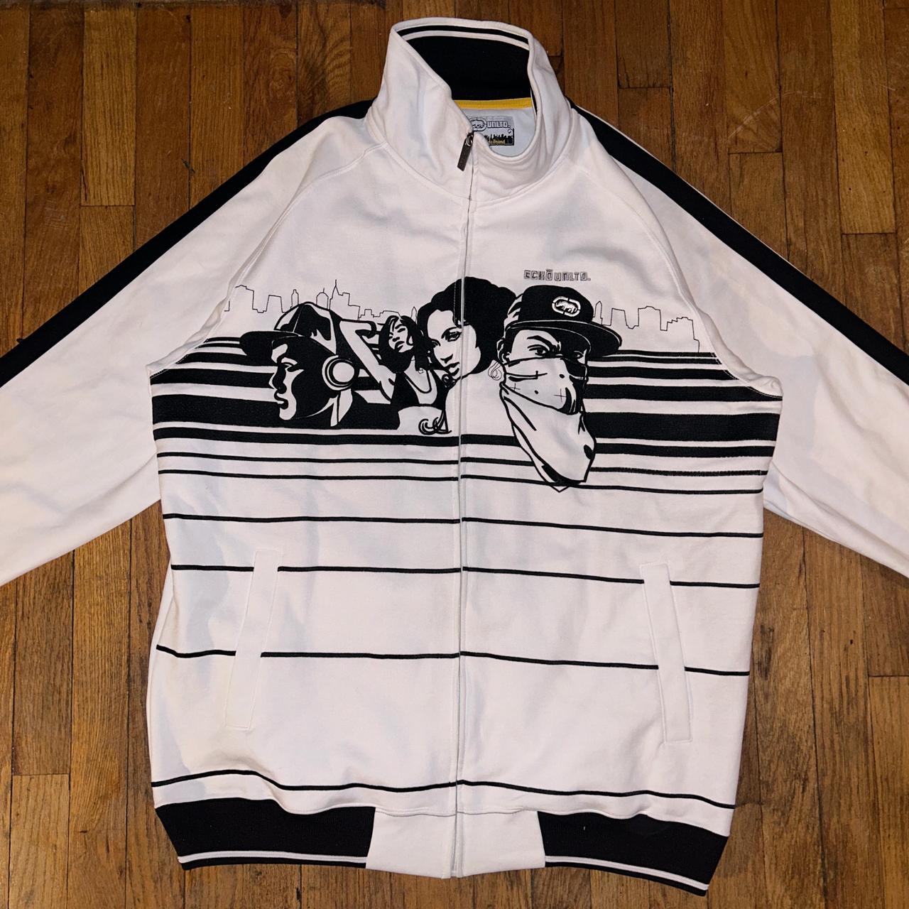 Y2K Ecko UNLTD track jacket Hip hop / rapper type... - Depop