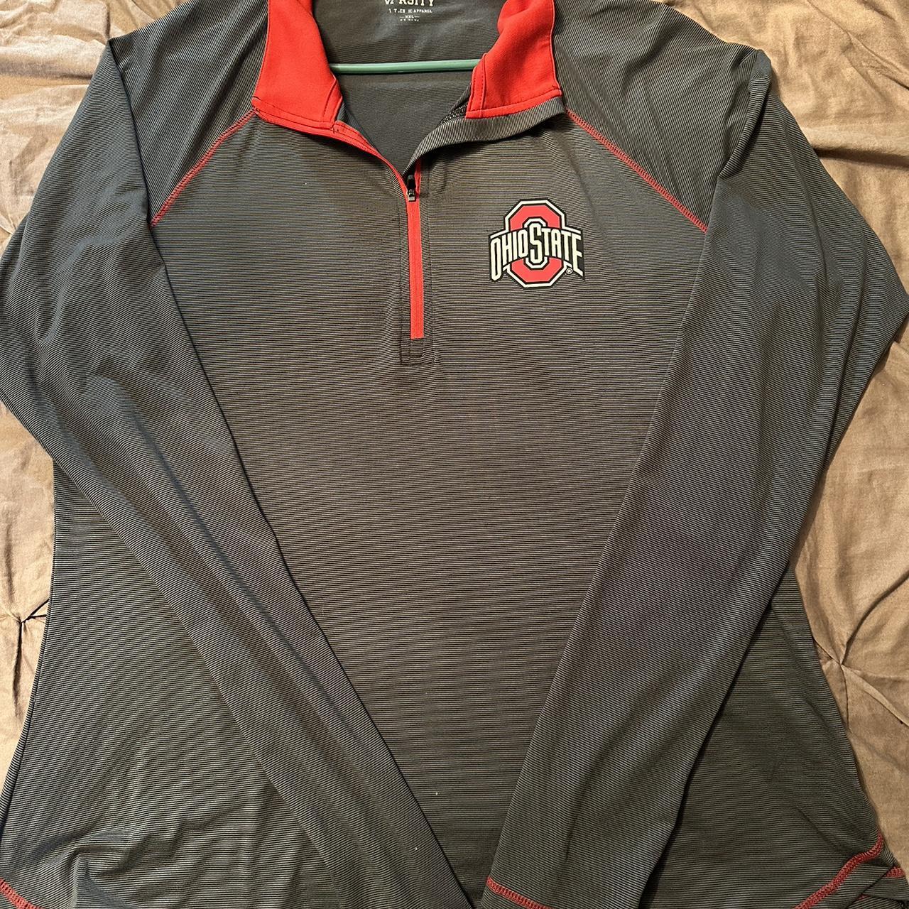 Ohio state half zip - Depop